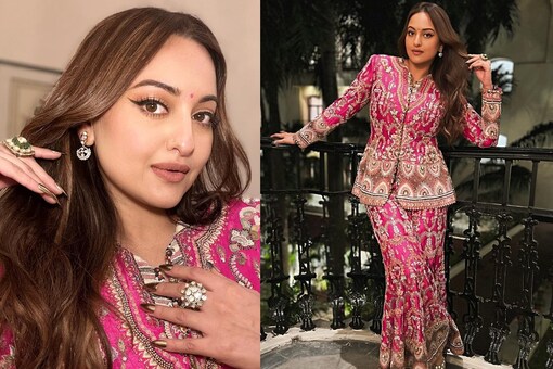 Sonakshi Sinha In Pink Ethnic Outfit Looks Oh-So-Gorgeous; Check Out ...