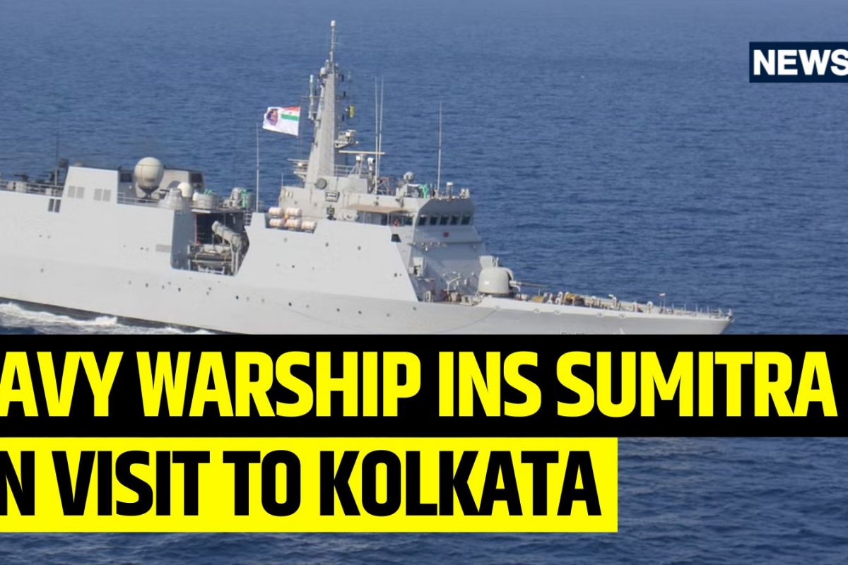 Naval Marvel Unleashed: INS Sumitra Arrives in Kolkata, Celebrated by ...