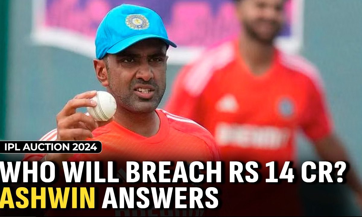 IPL 2024 Auction: R Ashwin predicts players who can breach 14-Cr mark ...