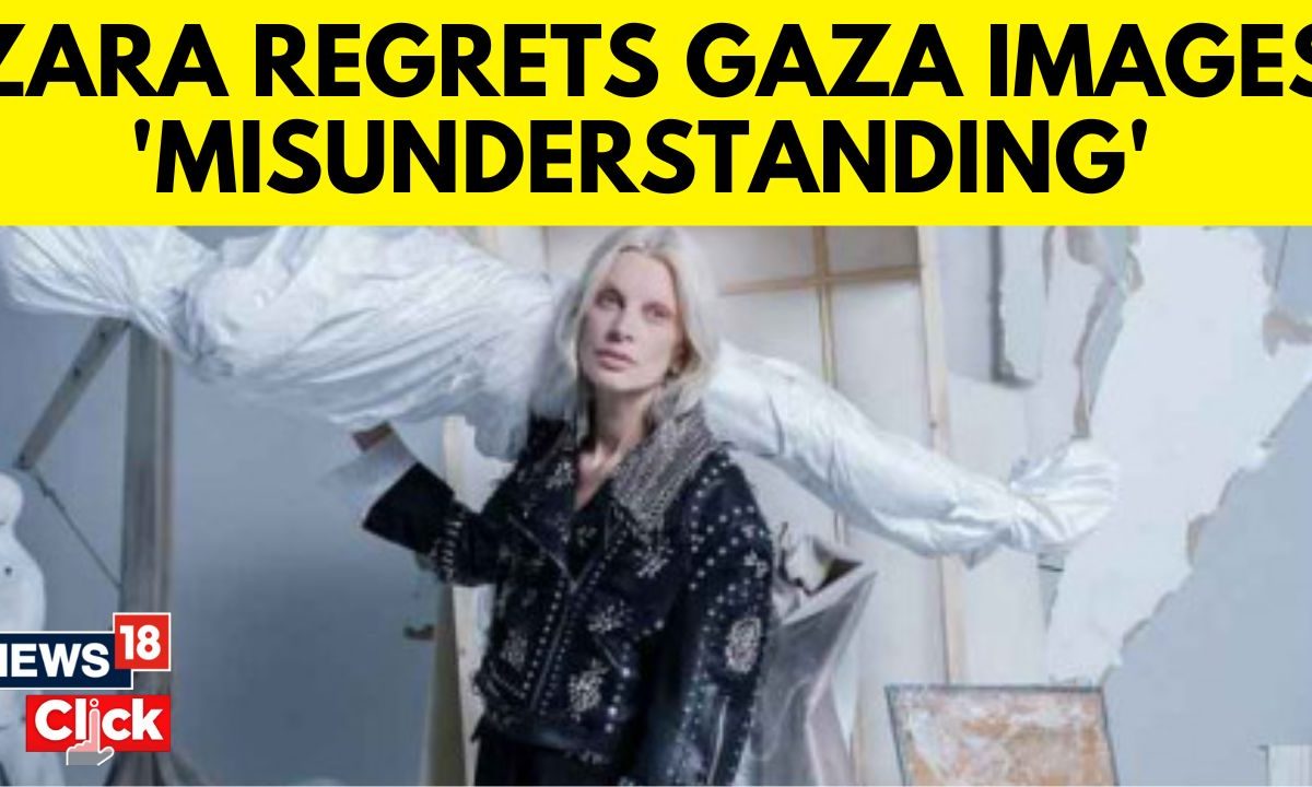 Pro-Palestinian activists rally at Zara store over ad campaign - News18