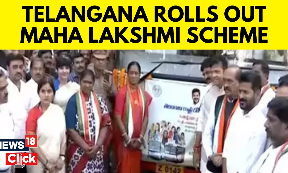 Telangana govt rolls out Maha Lakshmi scheme - News18