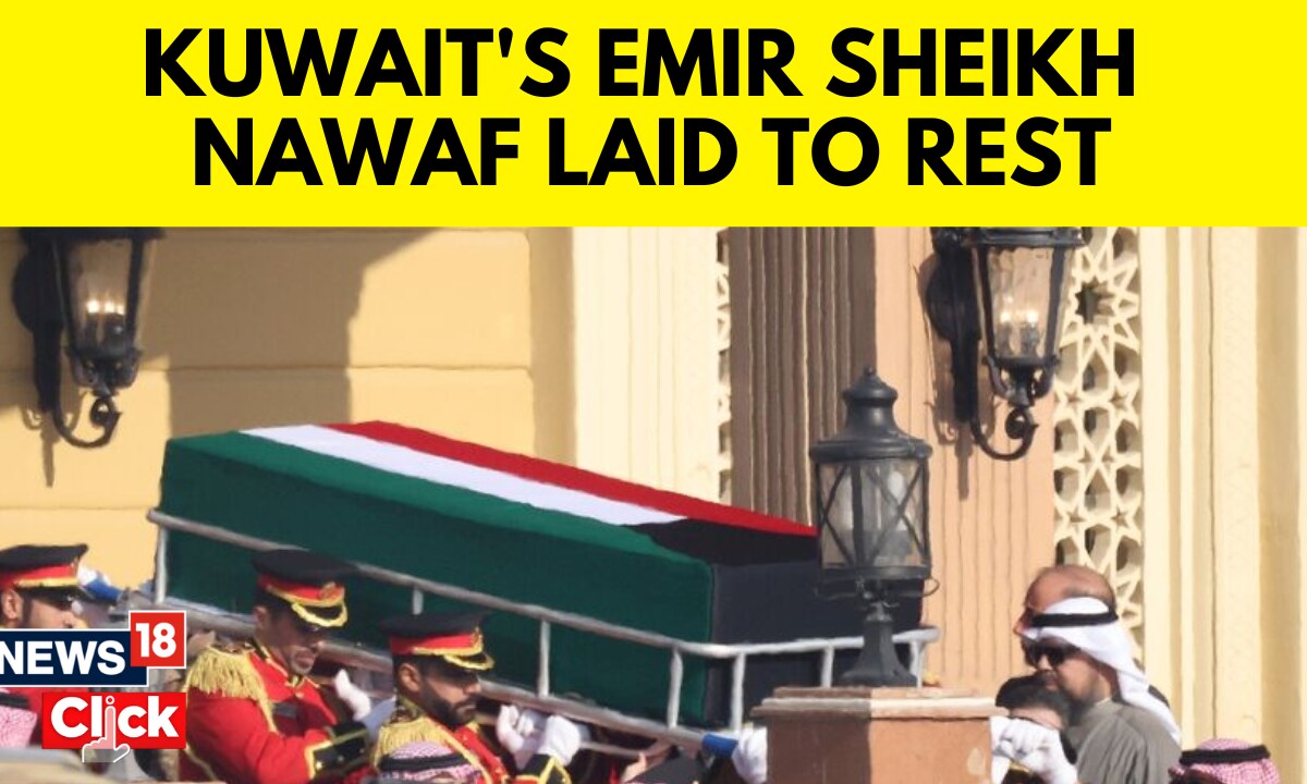 Funeral of Kuwaits late emir Sheikh Nawaf Al-Ahmad Al-Sabah takes place ...