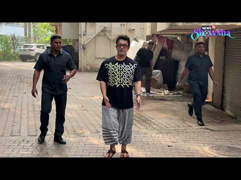 Aamir Khan Sports Funky Dhoti Pants & Poses For Paparazzi Amid Daughter ...