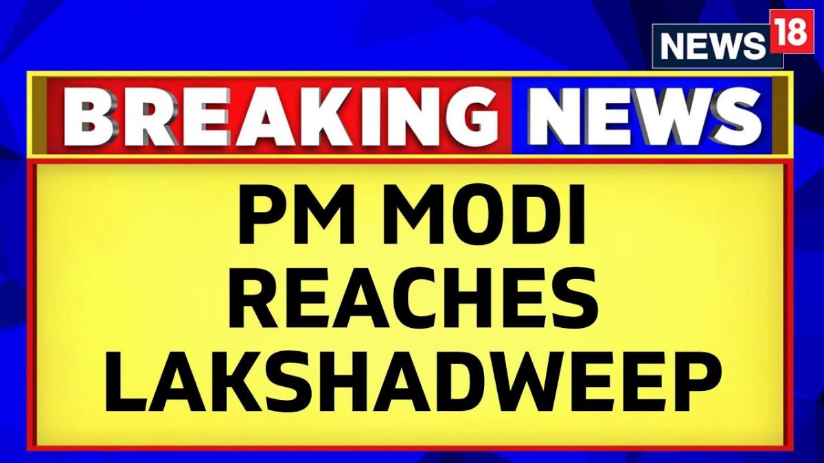 PM Modi Reaches Lakshadweep On A Two-Day Visit To Unveil Major ...