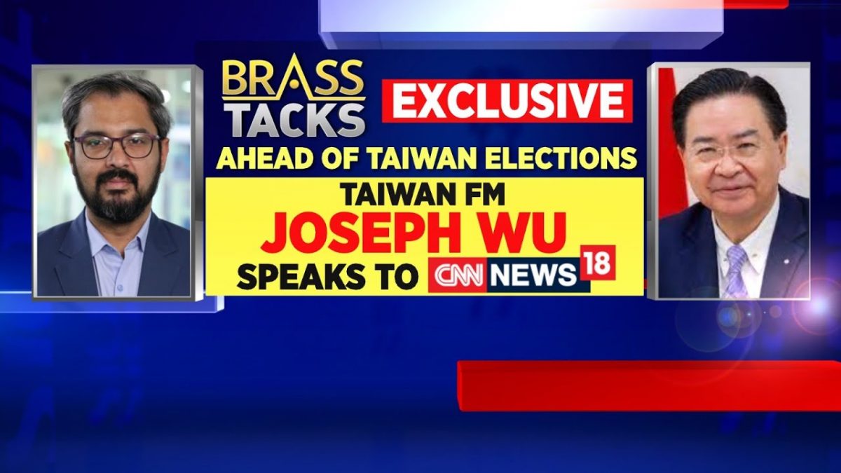 Taiwanese Foreign Minister Joseph Wu In An Exclusive Interview On ...