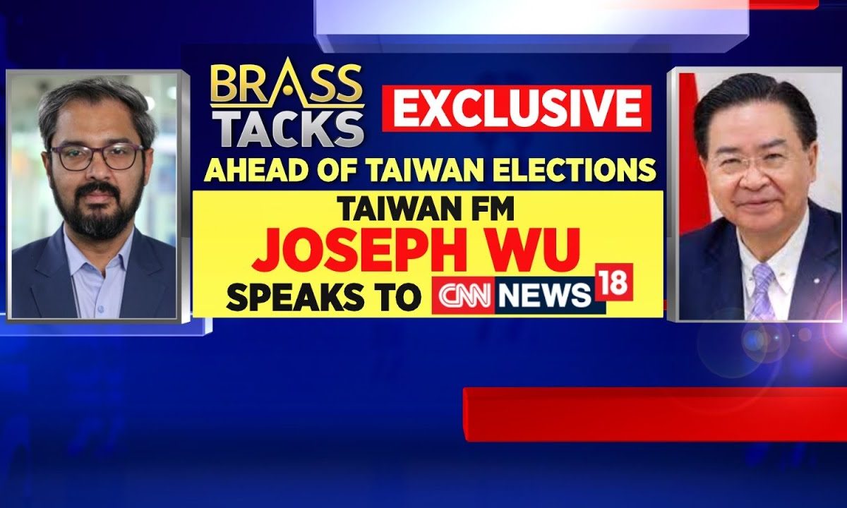 Taiwanese Foreign Minister Joseph Wu In An Exclusive Interview On ...