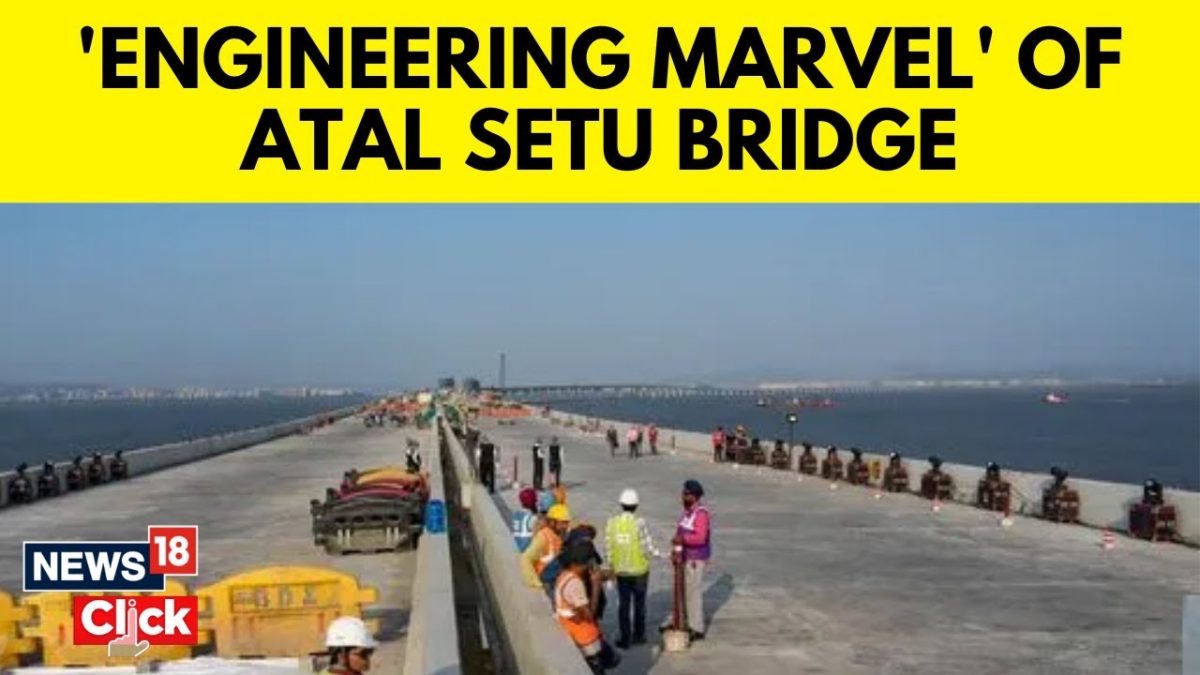 Mumbai Trans Harbour Link: India's Longest Sea Bridge 'Atal Setu' Set ...