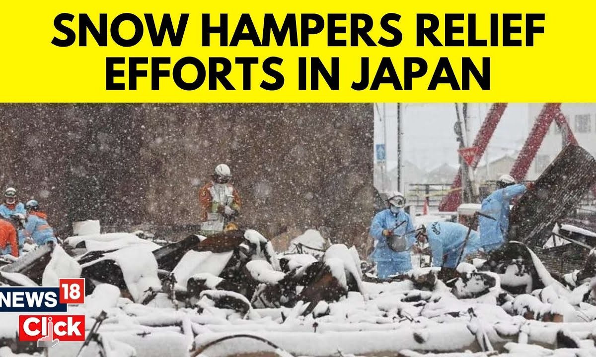 Japan News | Japan Earthquake Death Toll Reaches 161 as Snow Hampers ...