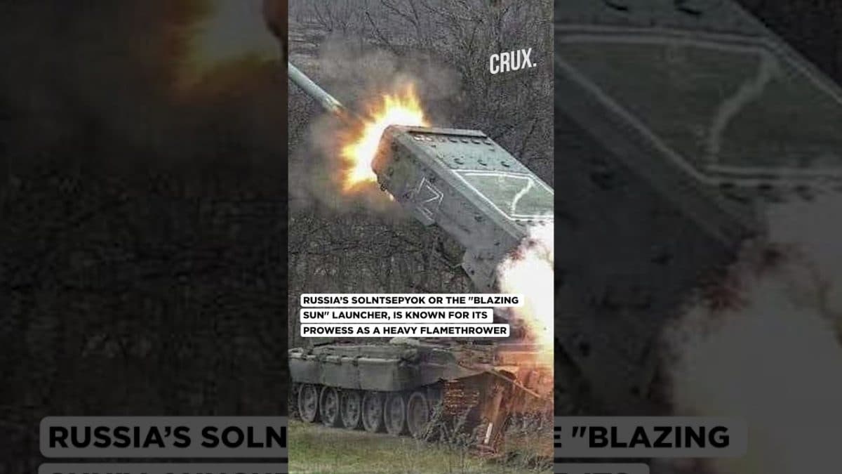 Watch | Ukraine Takes Down Russian "Blazing Sun" Launcher With US-Made ...