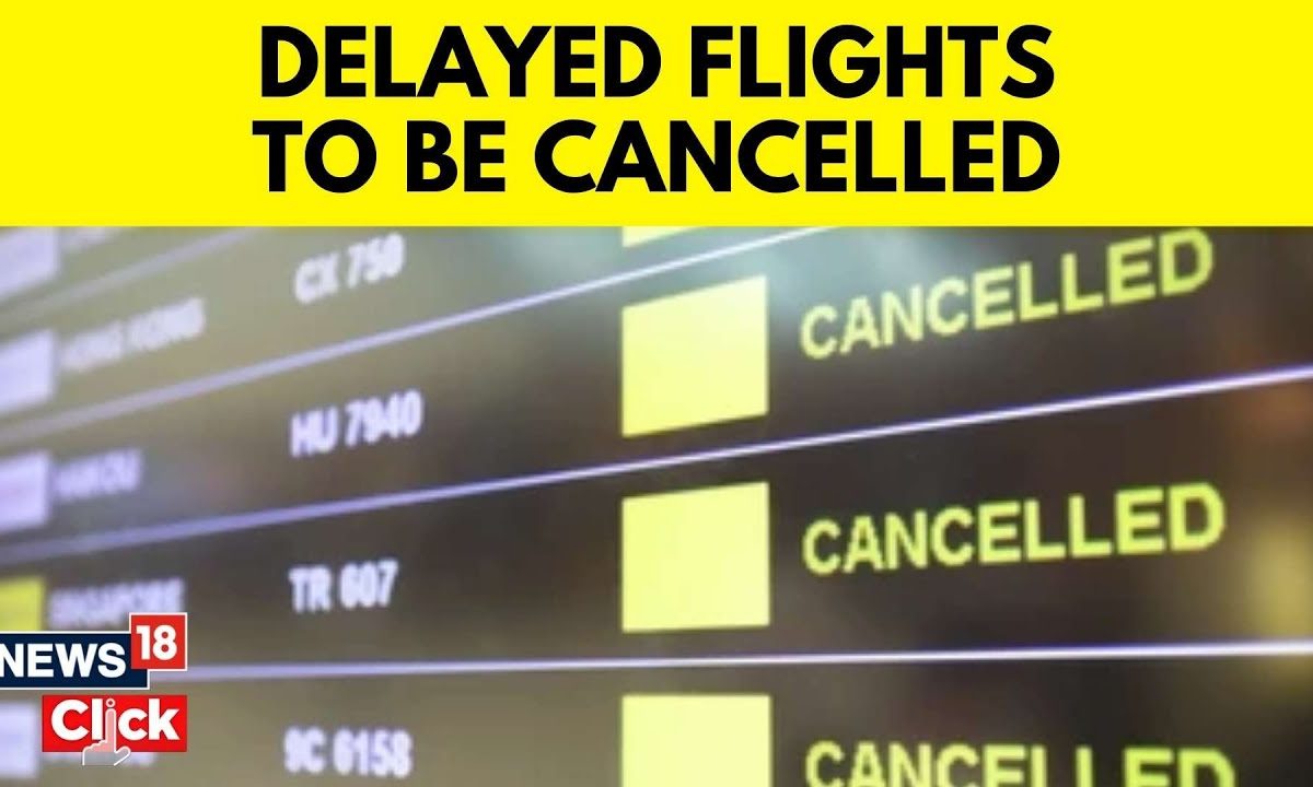 Delhi Flights | Delhi Airport Chaos Continues As Dense Fog Drapes The ...