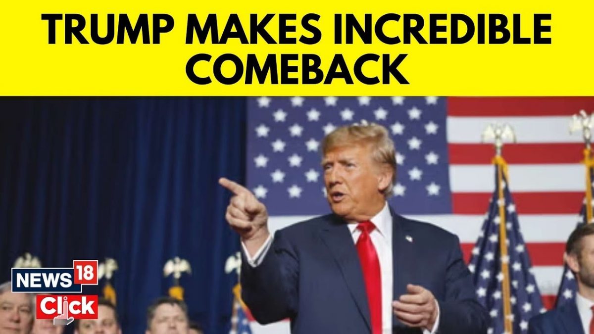 Iowa Caucuses | Trump’s Iowa Win Marks A Comeback For Him And A Step ...