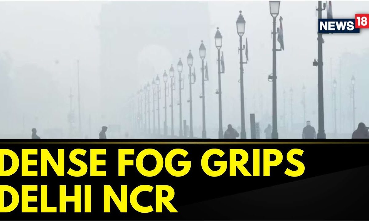 Delhi Weather News | 120 Fights And 30 Trains Delayed After Dense Fog Grips New Delhi | News18 ...