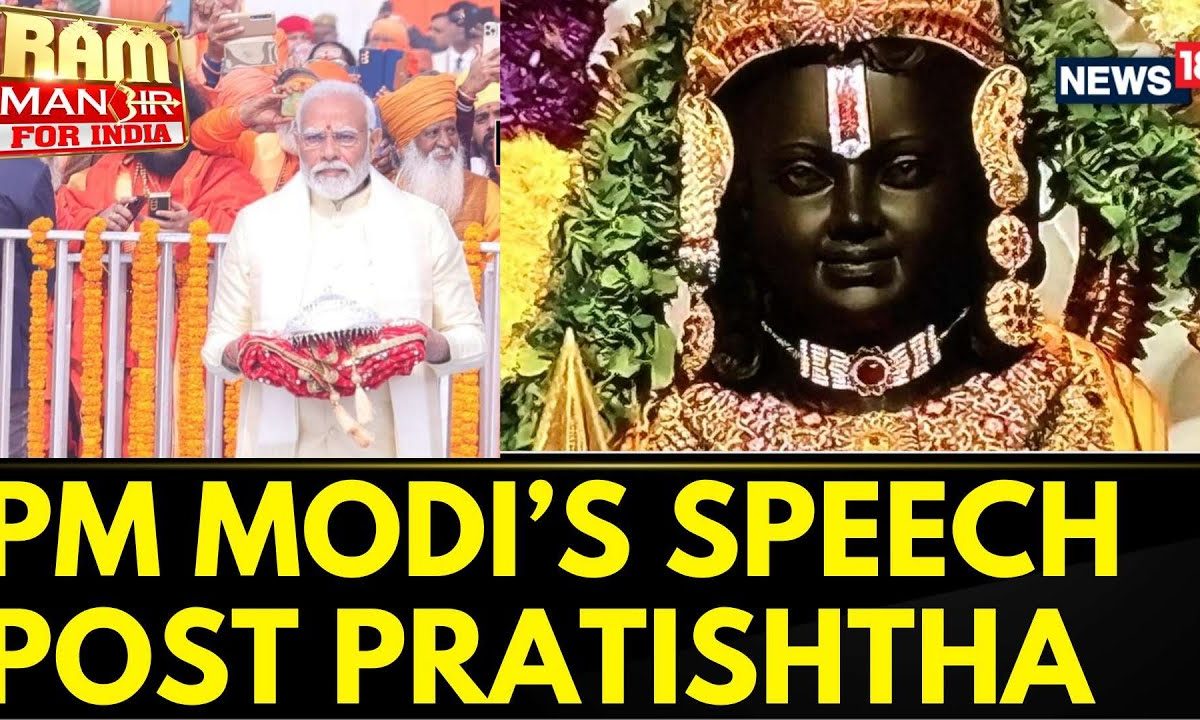 PM Modi Awaits 'Ram Jyoti' at Homes in Evening, Seeks Lord Ram's ...