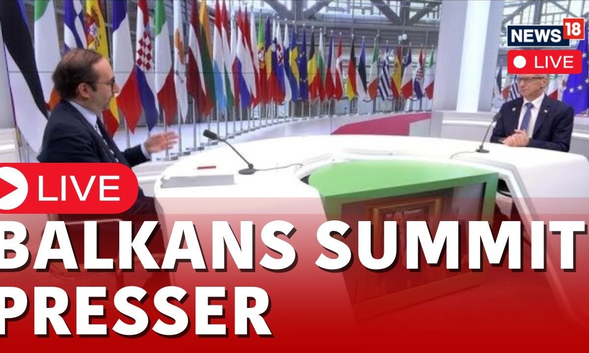 Balkans Summit Live | Leaders From The Western Balkans And U.S ...
