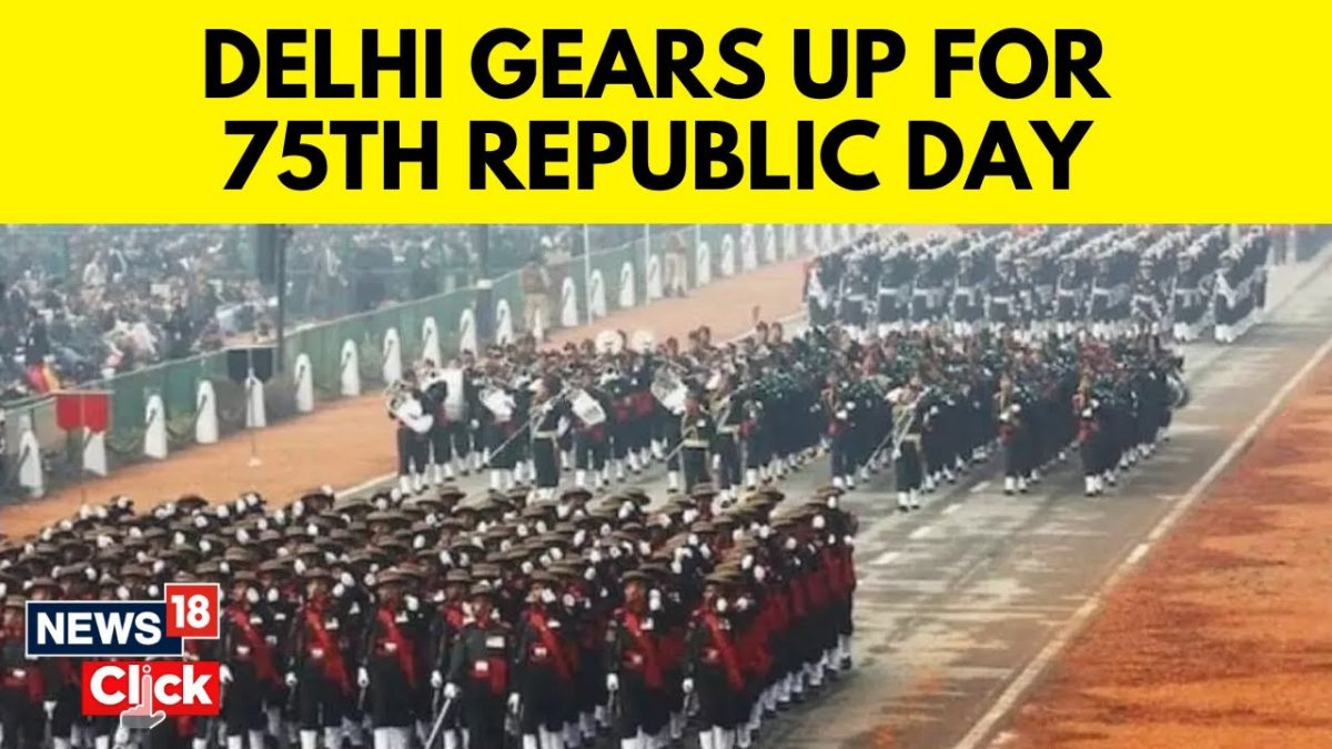 India Gears Up For 75th Republic Day, Parade Rehearsals At Kartavya ...