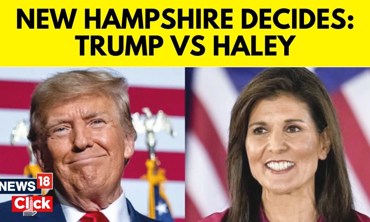 New Hampshire Primary | Donald Trump Vs Nikki Haley In New Hampshire | World News | N18V ...