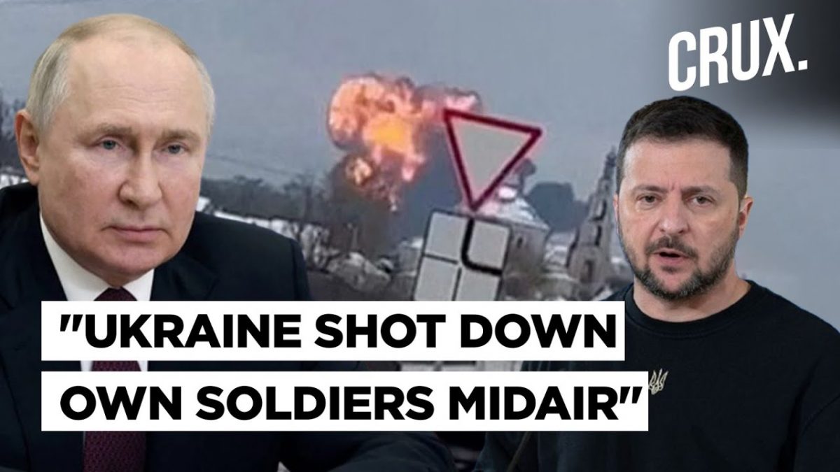 Russian IL-76 aircraft With Ukrainian POWs Crashes In Belgorod ...