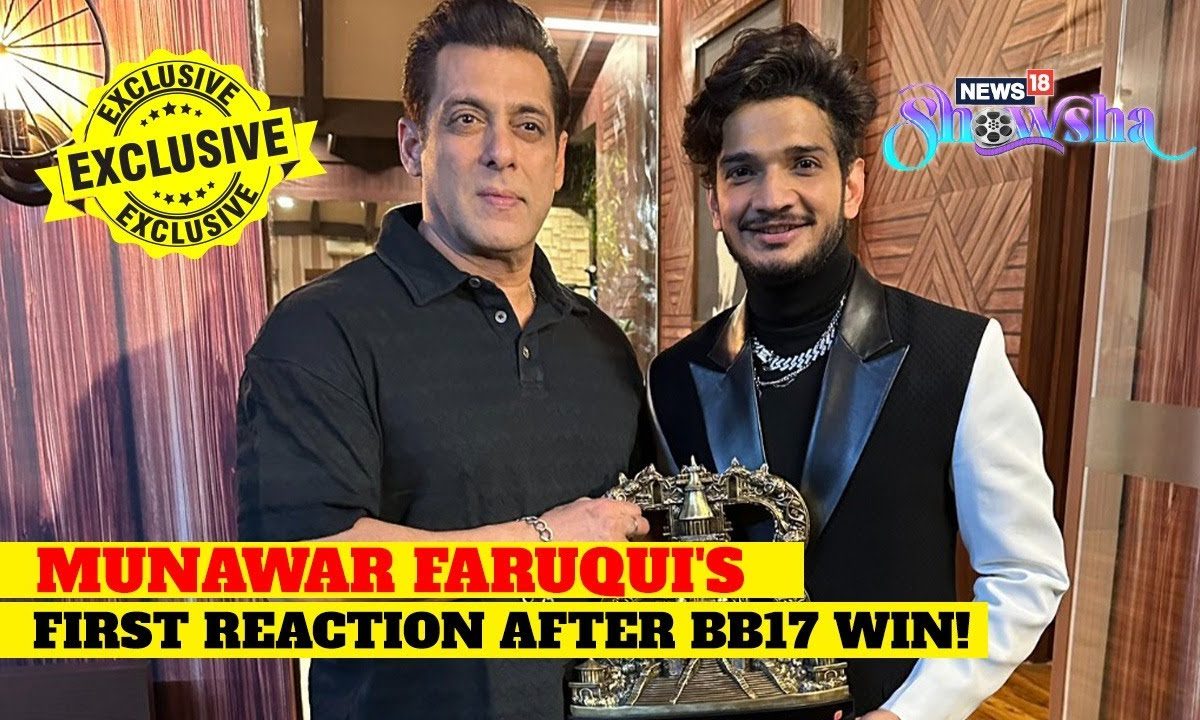 Munawar Faruqui Expresses His Happiness On Winning Bigg Boss 17 ...