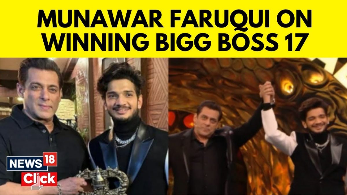Bigg Boss 17 Winner: Munawar Faruqui Takes Trophy Home | Watch The ...