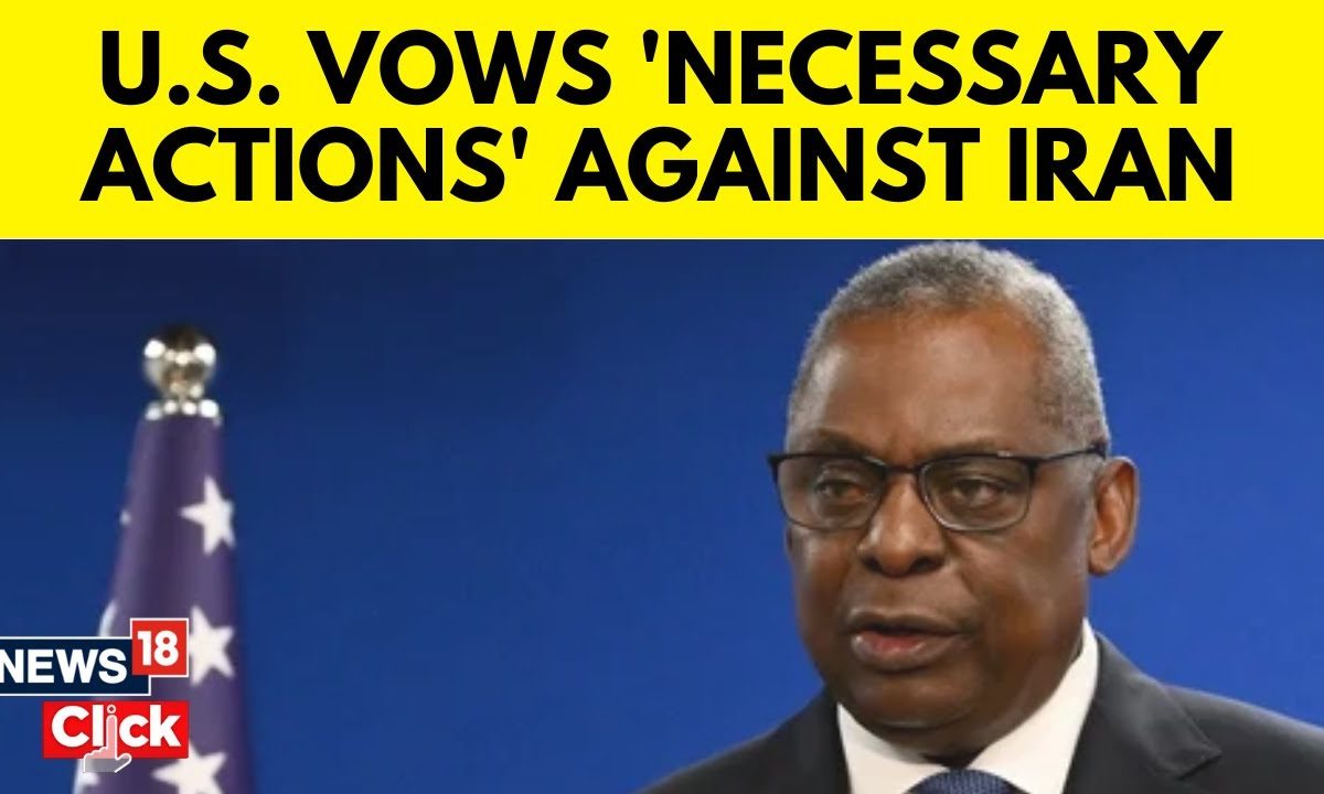US vs Iran | Drone Strike | Austin Vows 'All Necessary Actions' After 3 ...