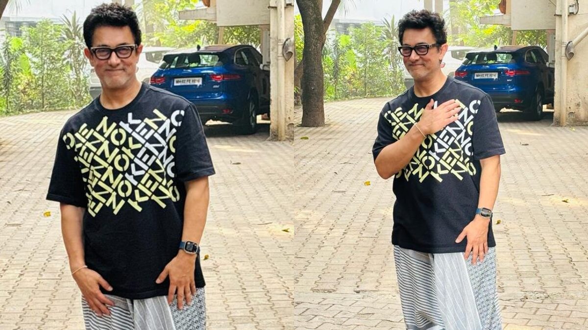 Aamir Khan Makes 1st Appearance at Daughter Ira's Haldi, Wears Casual ...