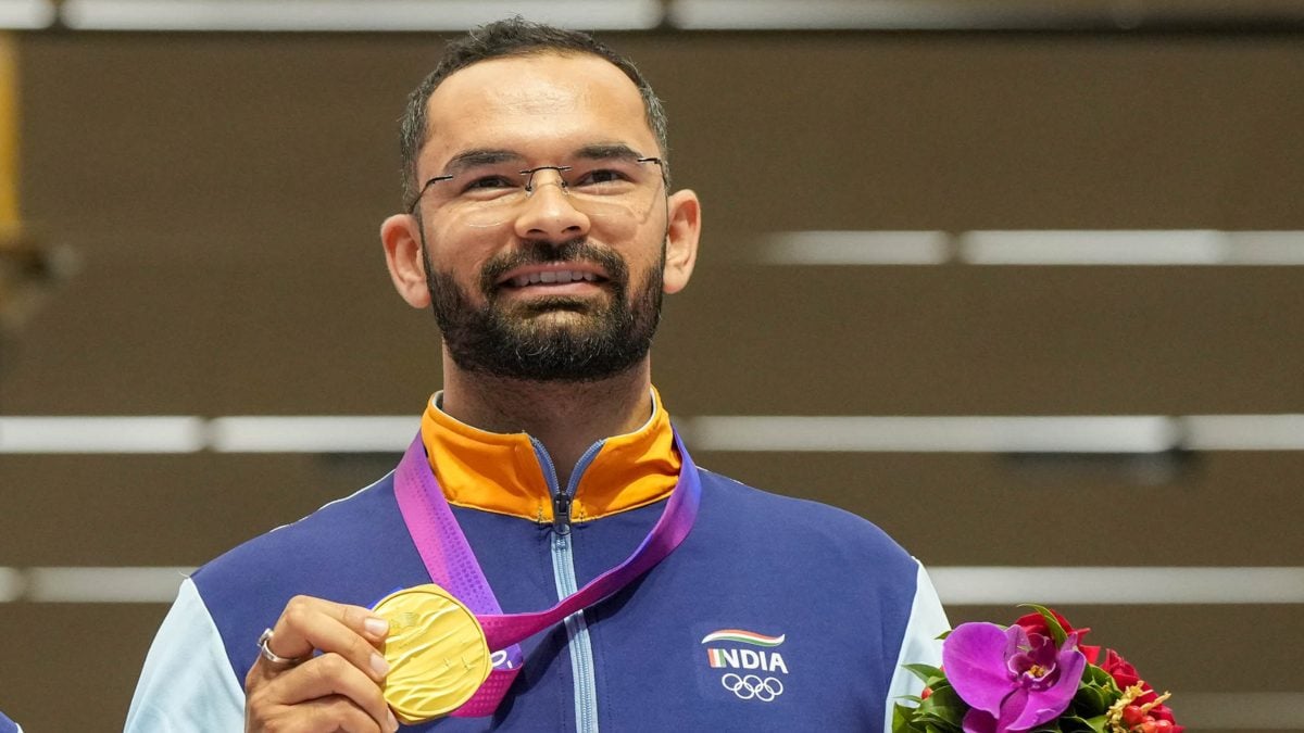 Asian Olympic Qualifiers: Akhil Sheoran Shoots Gold, Aishwary Tomar ...