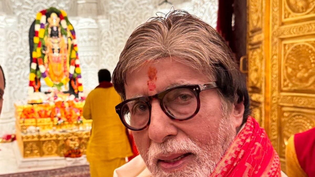Amitabh Bachchan Pic With Ayodhya Ram Lalla Idol Goes Viral, He Says ...