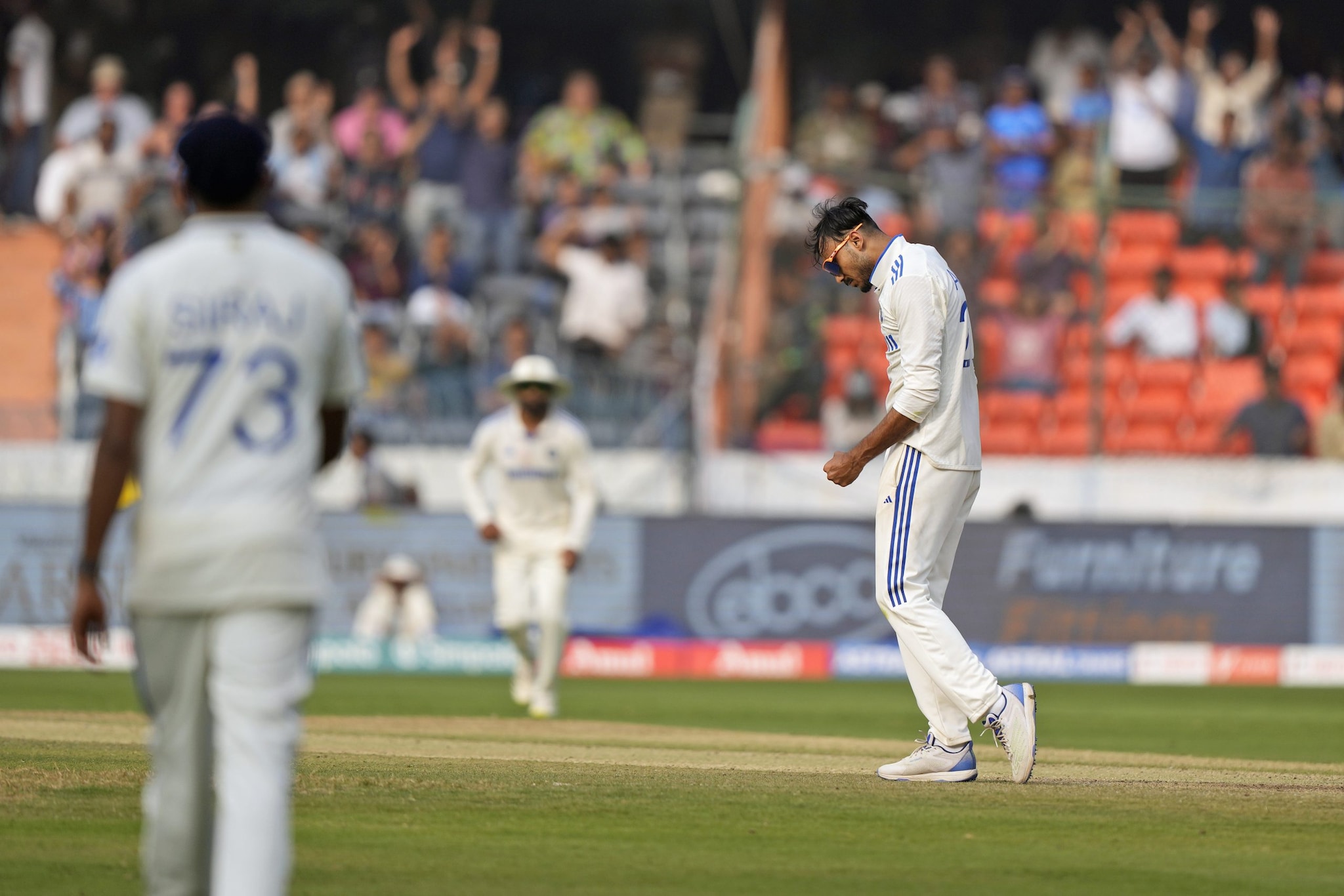 IND vs ENG, 1st Test Day 3 in Photos: Ton-up Ollie Pope Keeps England ...
