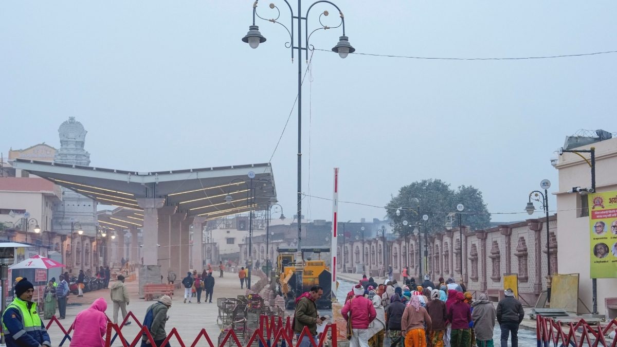 With High-Tech Security, Ayodhya Turns Fortress For 'Pran Pratistha ...