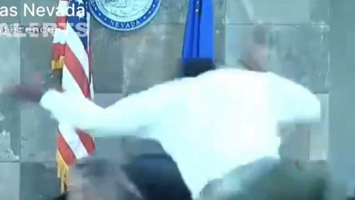 Watch: Convict Facing Domestic Violence Charges Lunges at Judge ...
