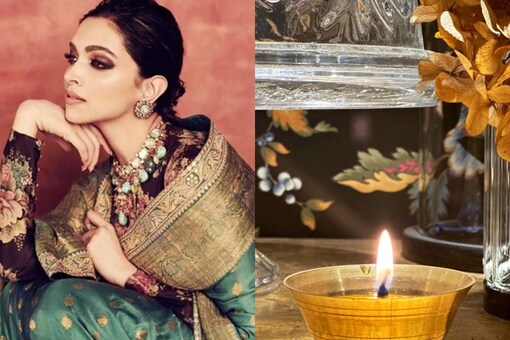 Deepika Padukone Lights A Diya In Honour Of Ram Mandir's Pran ...