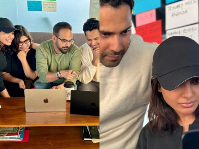 Citadel: Samantha Ruth Prabhu and Varun Dhawan Get A Glimpse Of Their ...