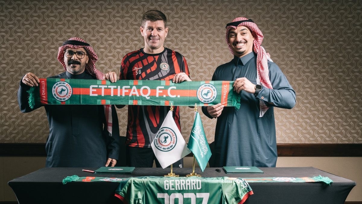 Steven Gerrard Signs New Extension to Remain as Al Ettifaq Coach Till ...