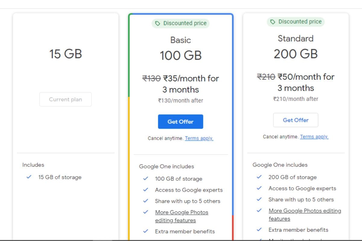 Steal! Get Google Drive Storage At Just Rs 35 In India: Here's How It ...