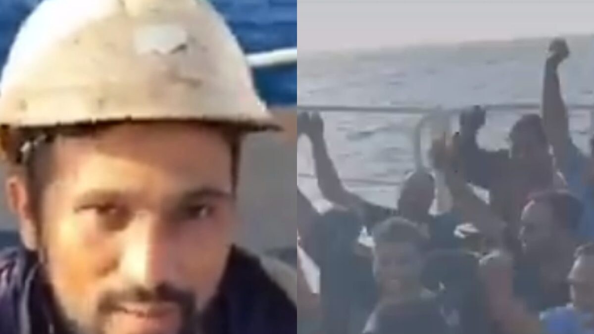 'Bharat Mata Ki Jai': Indians on Liberian Ship Cheer; Navy Hunts For ...