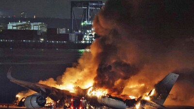 WATCH | First Visuals of Burning Japan Plane, Passengers Screaming ...