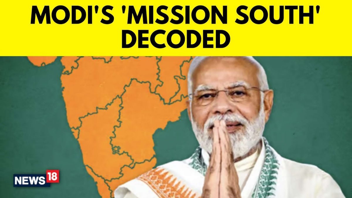 In Modis Mission South BJP aims at 40-50 seat target for 2024 - News18