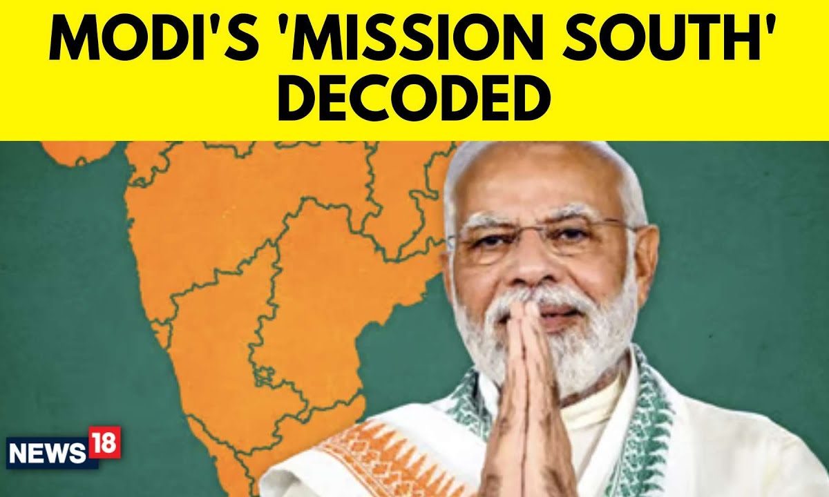 In Modis Mission South BJP aims at 40-50 seat target for 2024 - News18