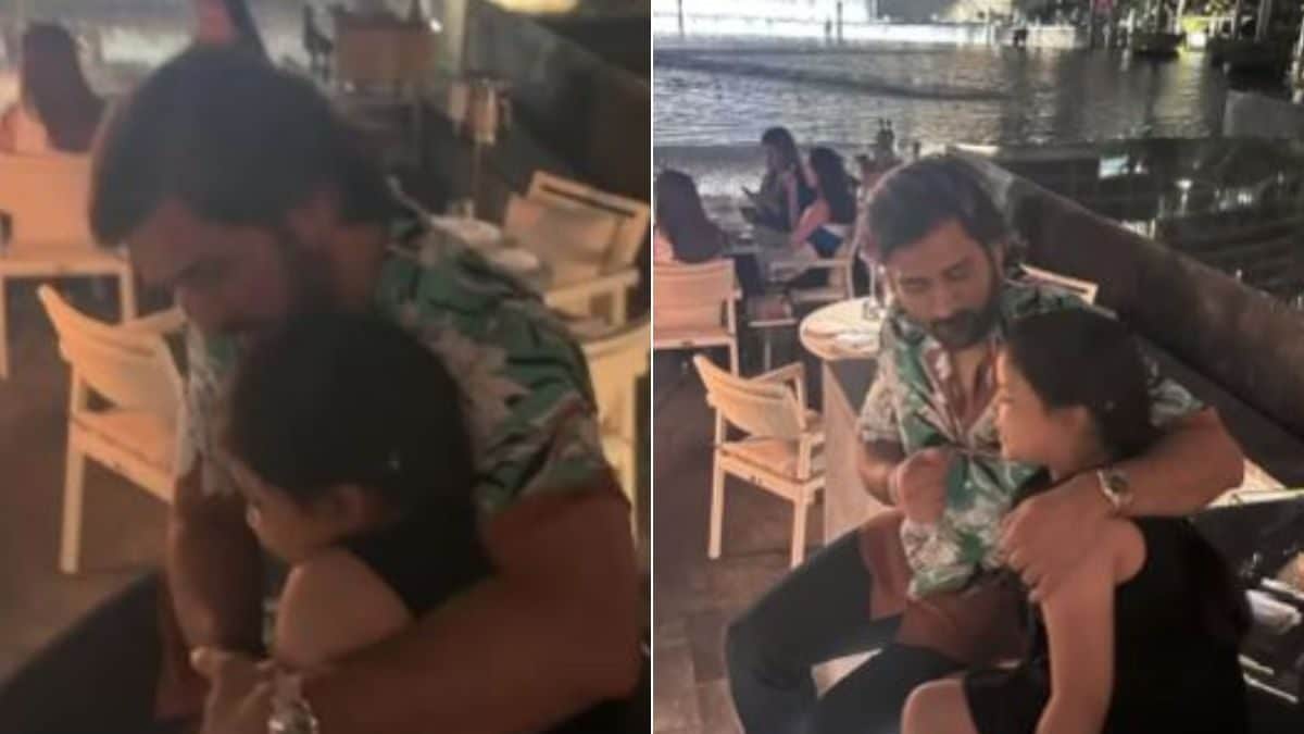 Sneak Peek Into MS Dhoni's Dubai Vacay; Internet In Awe Of Ziva's Cute Pink Bag | Cricket News ...