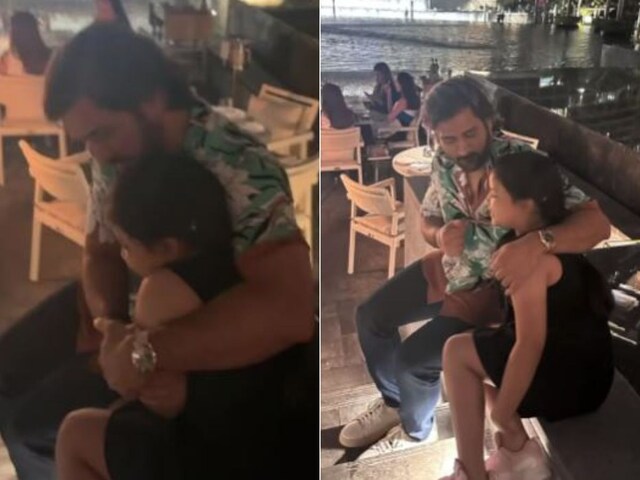 Sneak Peek Into MS Dhoni's Dubai Vacay; Internet In Awe Of Ziva's Cute ...