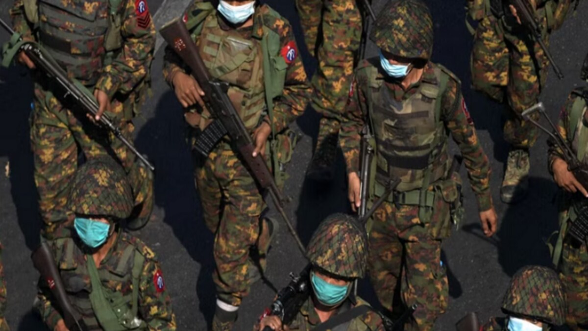 Hundreds of Myanmar Soldiers Cross Indian Border Amid Crisis, Mizoram ...
