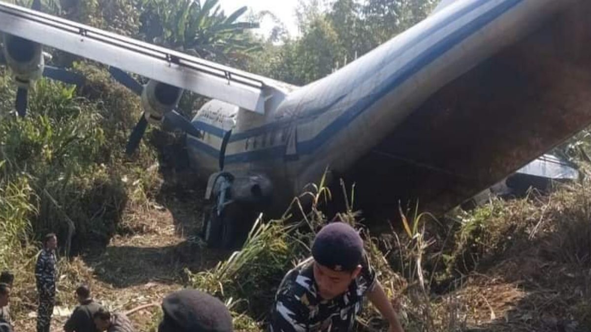 Myanmar Plane Crash: Military Aircraft Skids Off Runway at Mizoram ...