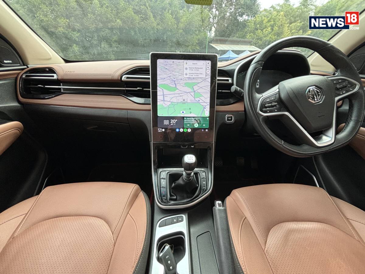 MG Hector Plus Diesel in Pics: See Design, Interior, Features, and More ...