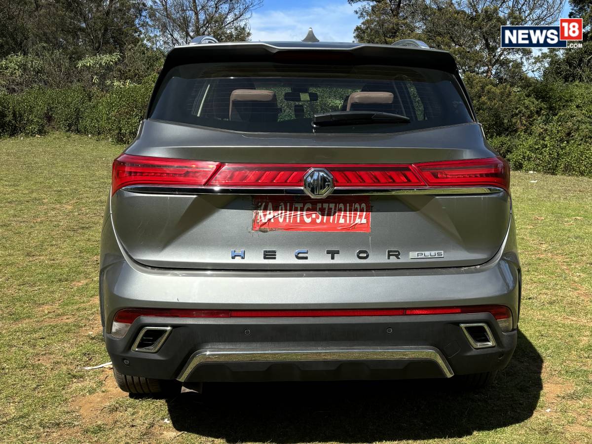MG Hector Plus Diesel in Pics: See Design, Interior, Features, and More ...