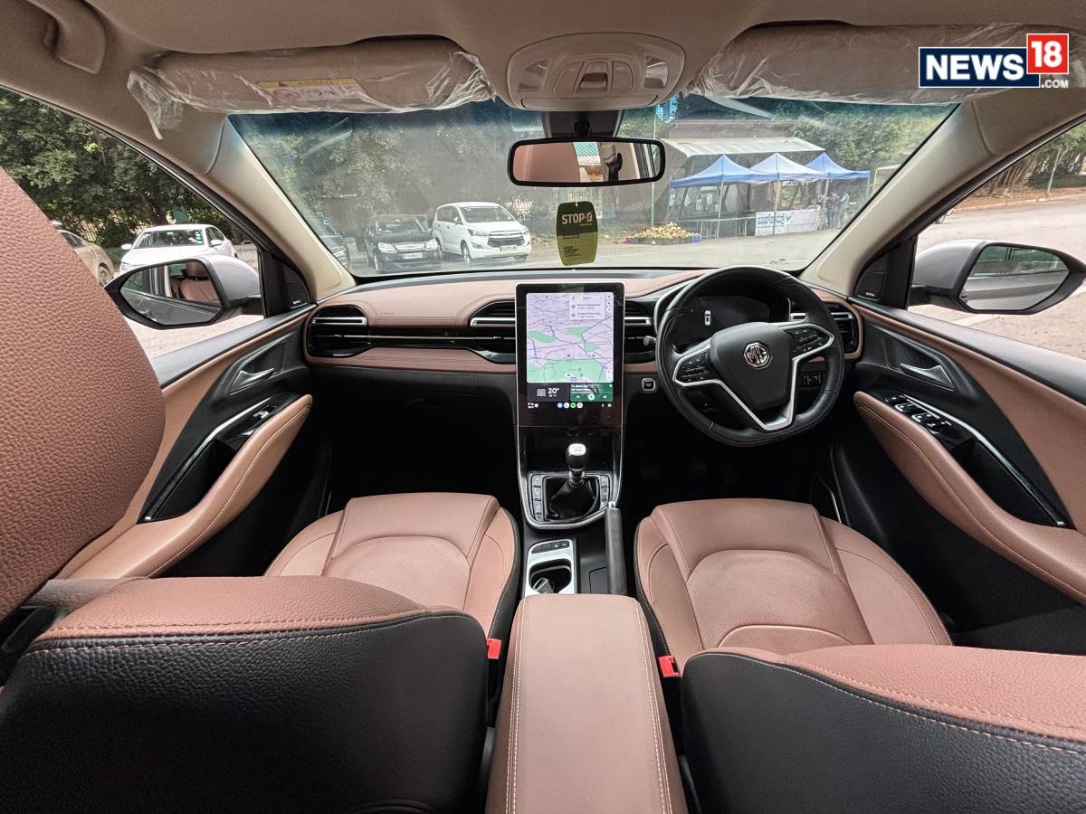 MG Hector Plus Diesel in Pics: See Design, Interior, Features, and More ...