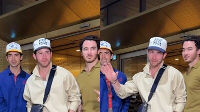 Nick Jonas Arrives In India With Brothers For Lollapalooza 2024, Fans ...