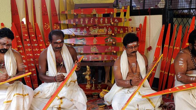 Ceremonial Bow 'Onavillu' Presented to Ayodhya's Ram Mandir by Kerala's ...