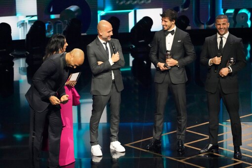 Pep Guardiola Says 'F***' After Winning FIFA Best Men's Coach Award ...