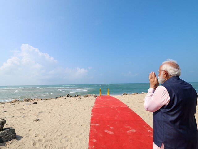 Tamil Nadu: Ahead of 'Pran Pratishtha', PM Modi Visits Ram Setu's ...