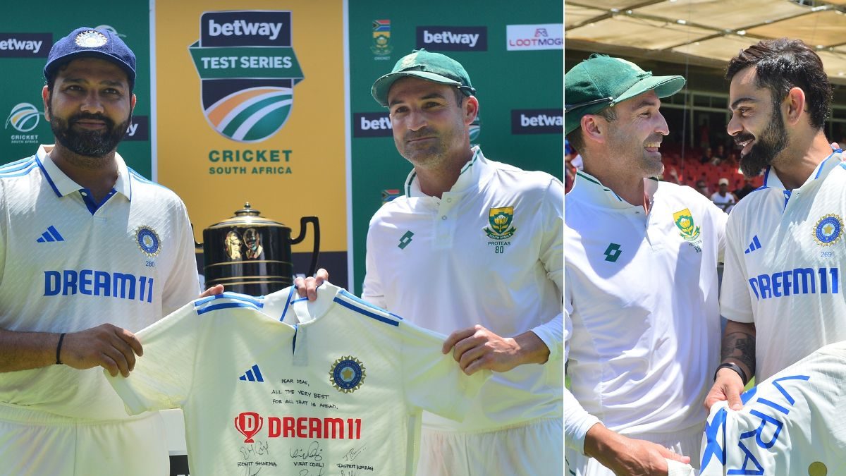 'Spirit of Cricket': Rohit Sharma, Virat Kohli Gift Signed Indian ...